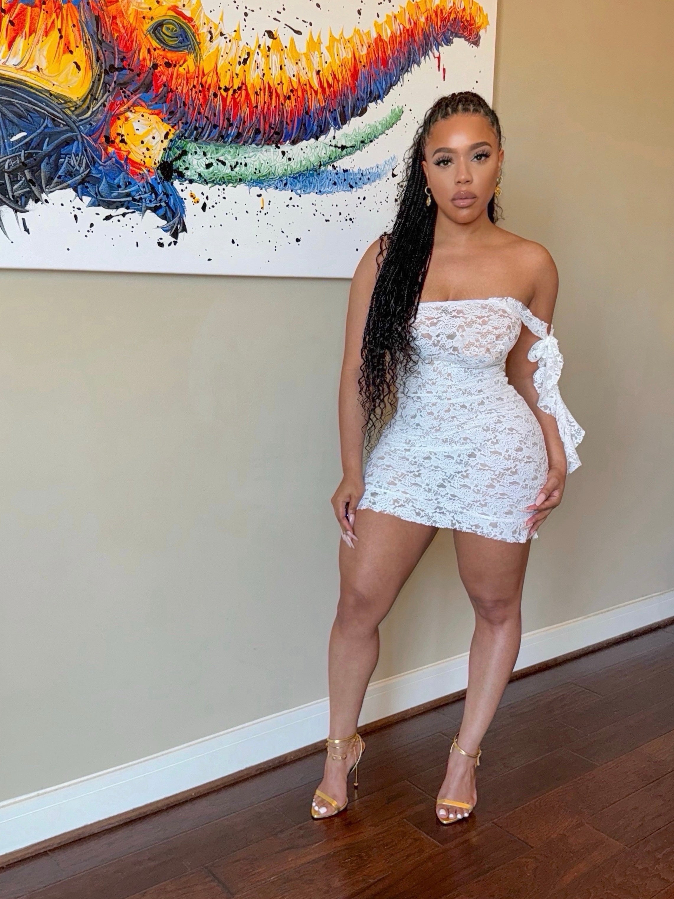 Up The Score Dress – Zoe Mar